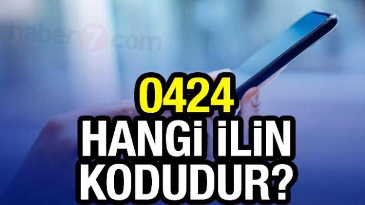 0424 hangi ilin alan kodu? 424 telefon kodu nerenin? - Haber 7 GÜNCEL