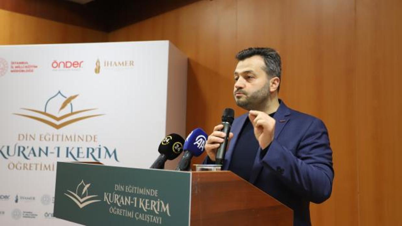 Abdullah Ceylan: Mücadelemiz Kur'an-ı Kerim ruhunu kimliklere işlemek - Haber 7 EĞİTİM