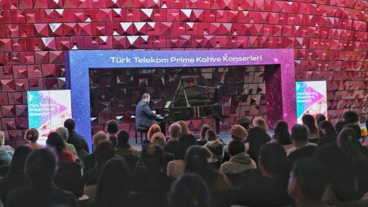 Türk Telekom Prime Kahve Konserleri piyano resitali ile başladı ...