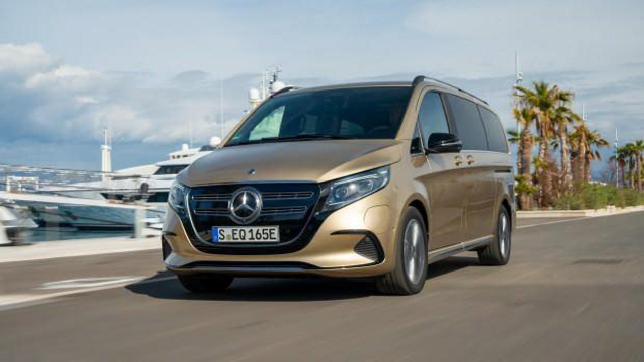 Sıfır emisyon, sonsuz konfor: Mercedes-Benz EQV elektrikli minivan ...