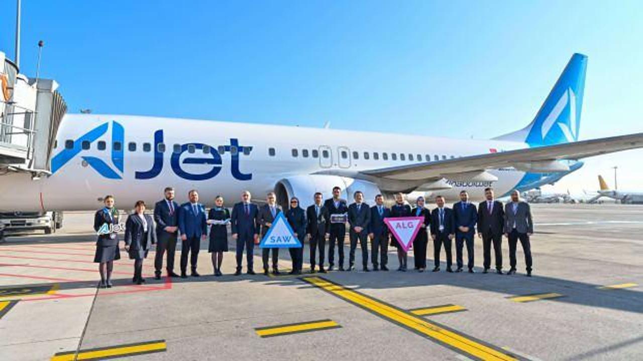AJet’in yeni yılda ilk rotası Cezayir oldu - Ekonomi Haberleri EKONOMİ