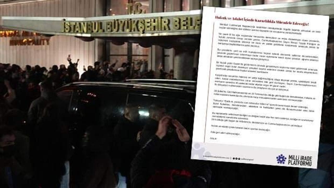 Milli İrade Platformu: ‘Her türlü saldırıya karşı mücadelemiz sürecek ...