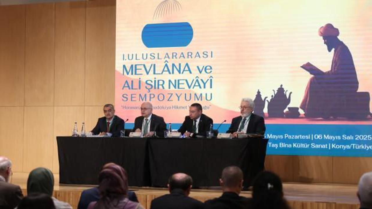 Konya Büyükşehir 'Mevlana ve Ali Şîr Nevâyî Sempozyumu'na ev sahipliği ...