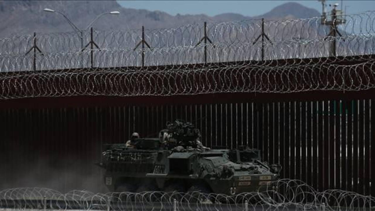 ABD ordusu, Meksika sınırında yeni askeri bölgeler kurdu - Haber 7 DÜNYA
