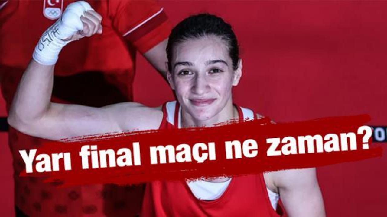 Buse Naz Çakıroğlu yarı final BOKS maçı hangi kanalda, ne zaman ve saat ...