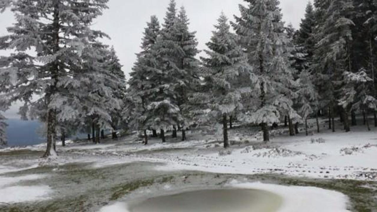Bolu'da kar yağışı devam ediyor - Haber 7 GÜNCEL