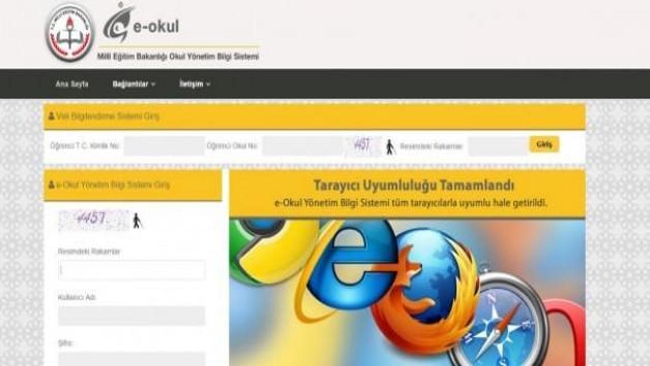 e-Okul.meb.gov.tr 8. sınıf TEOG sınav sonucu - Haber 7 GÜNCEL