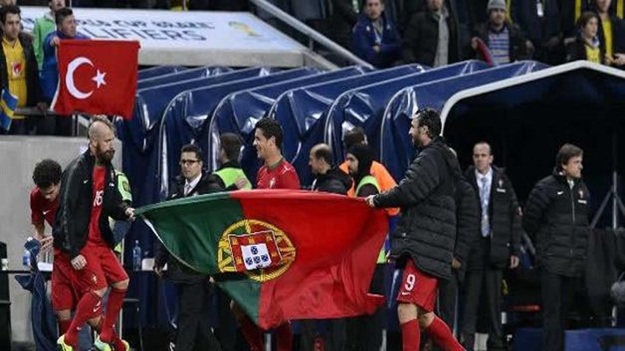 İsveç-Portekiz maçında Türk bayrağı! - Tüm Spor Haber Futbol