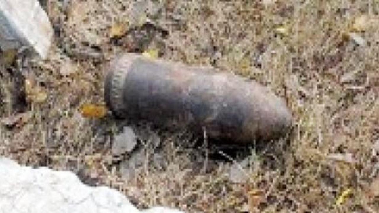 Kars'ta 97 yıllık havan topu mermisi bulundu - Haber 7 GÜNCEL