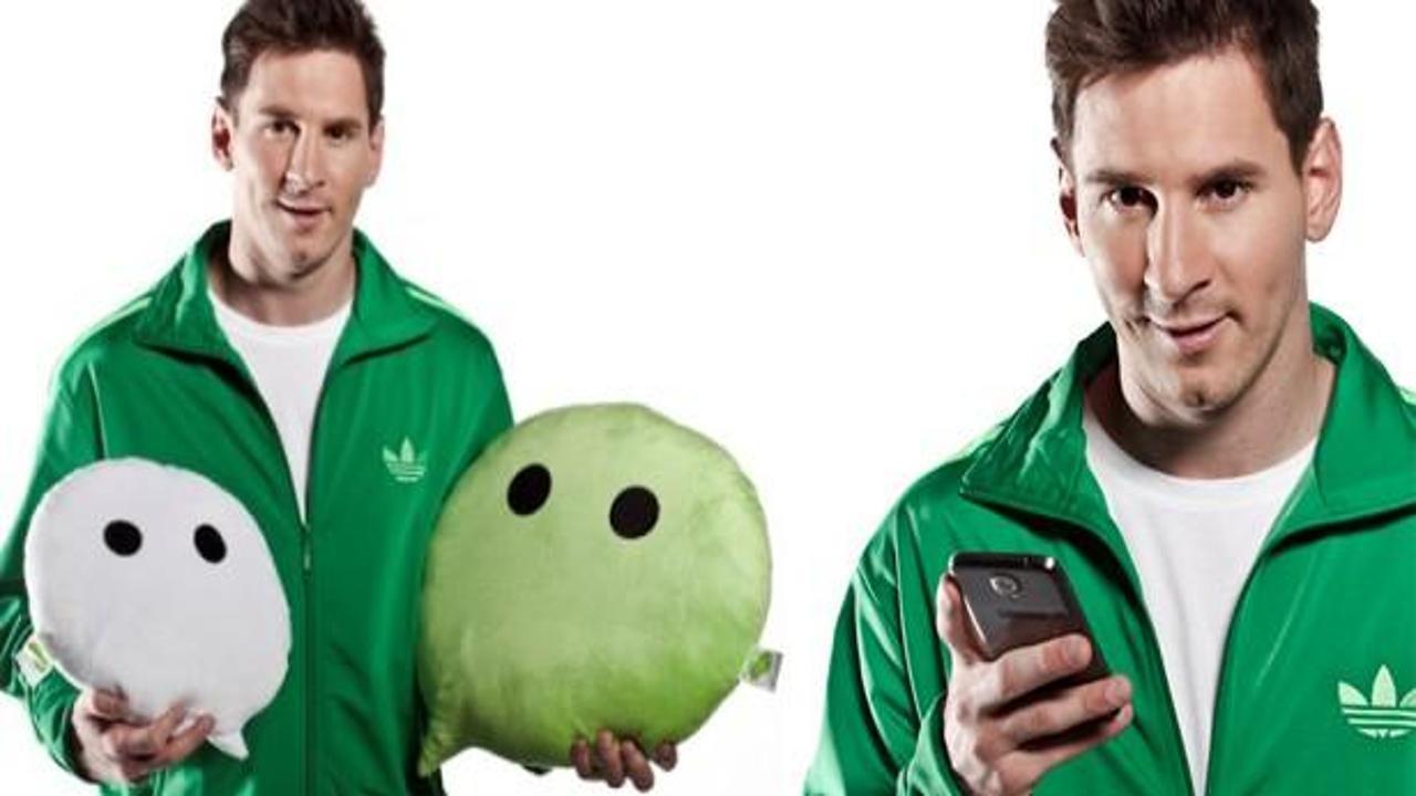 Messi WeChat'in yeni reklam yüzü oldu - Haber 7 TEKNOLOJİ