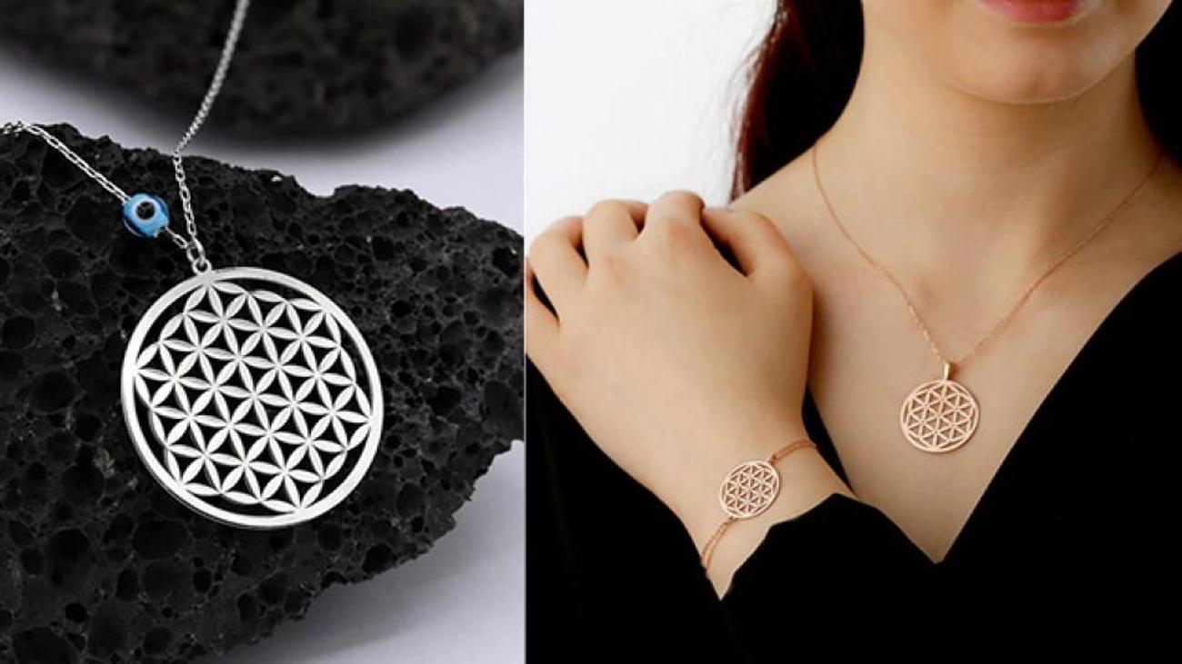 Yaşam çiçeği nedir? 2021 Yaşam çiçeği kolyesi modelleri ve fiyatları ...