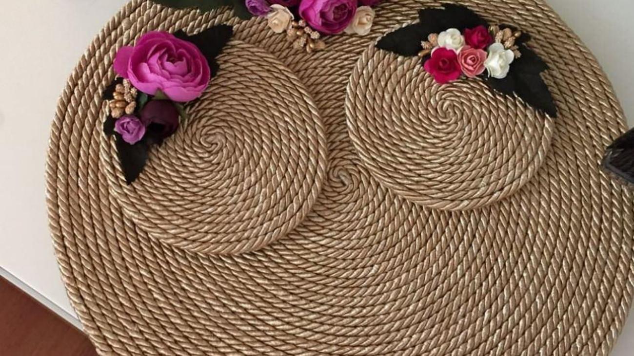 Supla nedir, hasır iple supla nasıl yapılır? Evde çok kolay iple supla ...