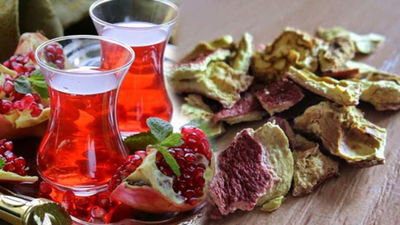 Nar kabuğu çayı nasıl yapılır? Nar kabuğu çayının faydaları nelerdir ...