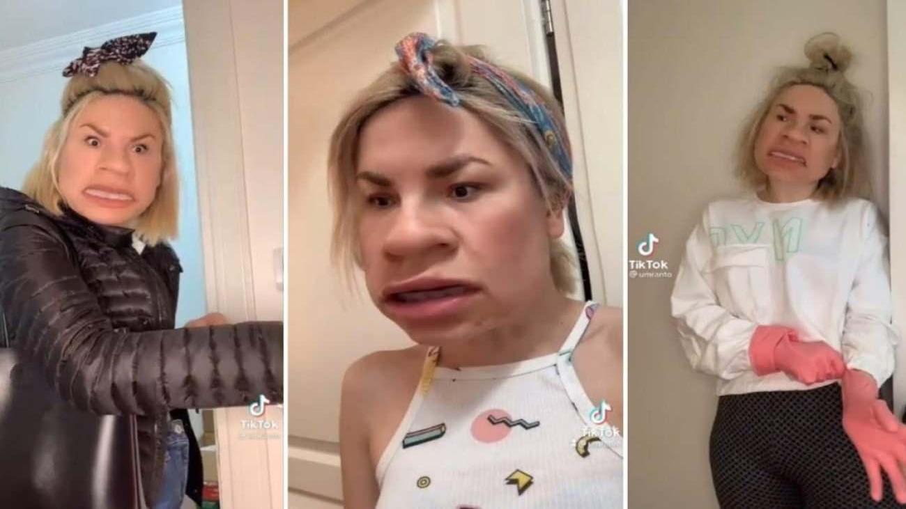 Efektli paylaşımla fenomen olan Ümran Avcu'nun gerçek hali şaşırttı ...