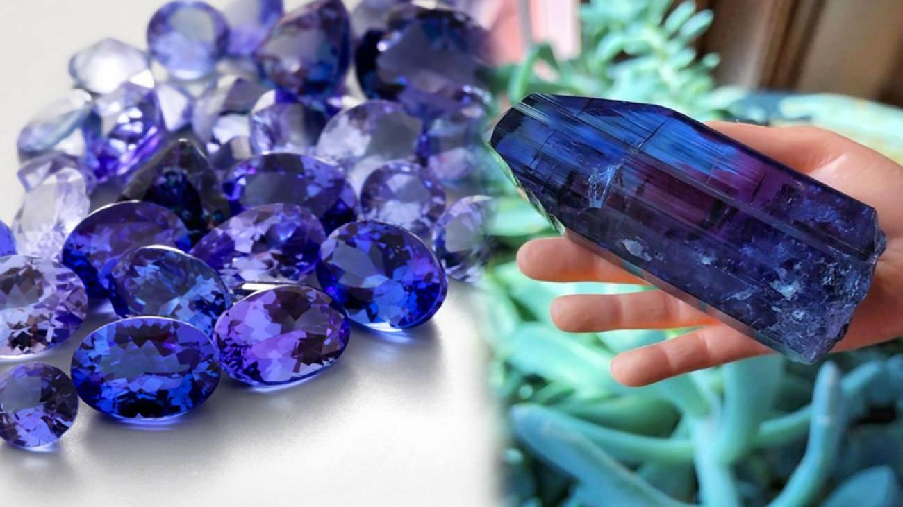 Tanzanit taşı nedir? Tanzanit taşı neye yarar Tanzanit taşı özellikleri ...