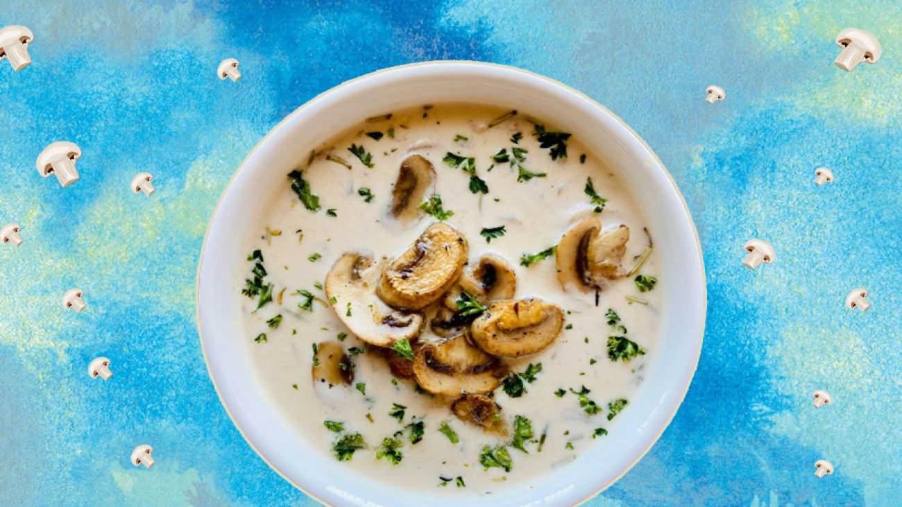 En kolay kremalı mantar çorbası nasıl yapılır? Kremalı mantar çorbası ...