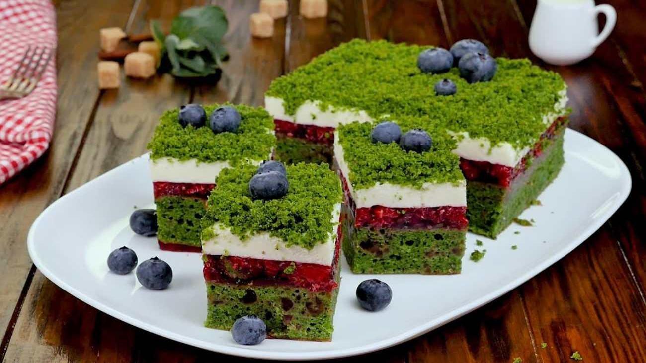 En güzel ıspanaklı kek nasıl yapılır? Pratik ıspanaklı kek tarifi ...