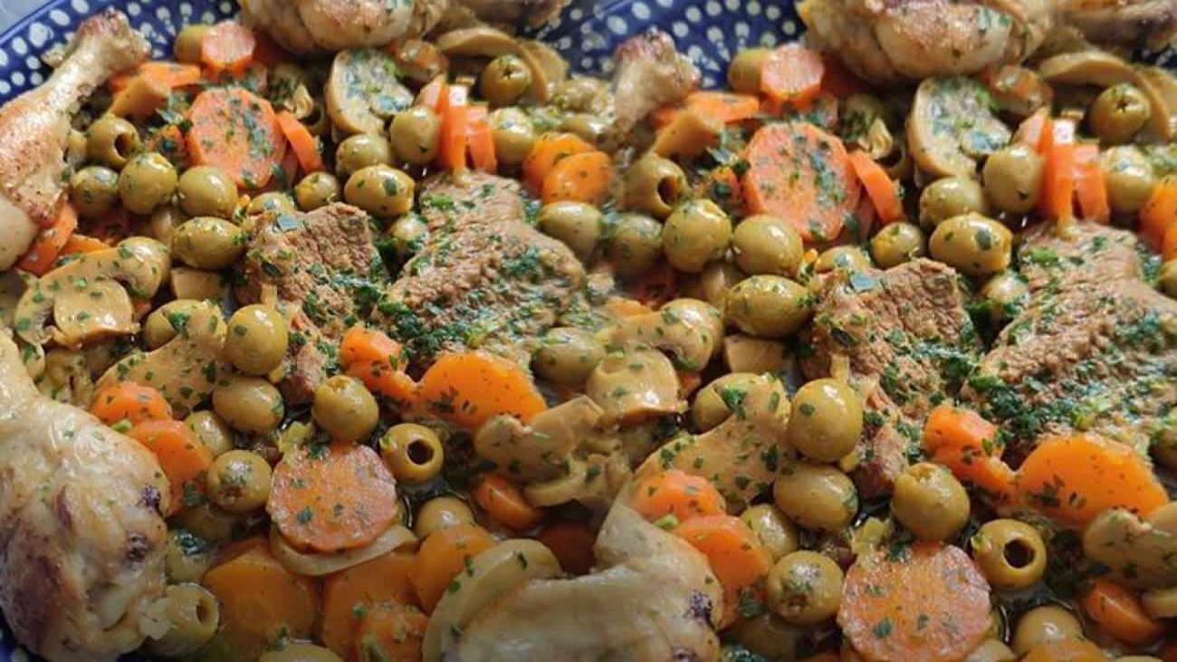 Zeytinli tavuk nasıl yapılır? Cezayir'in ünlü zeytinli tavuk yemeği ...