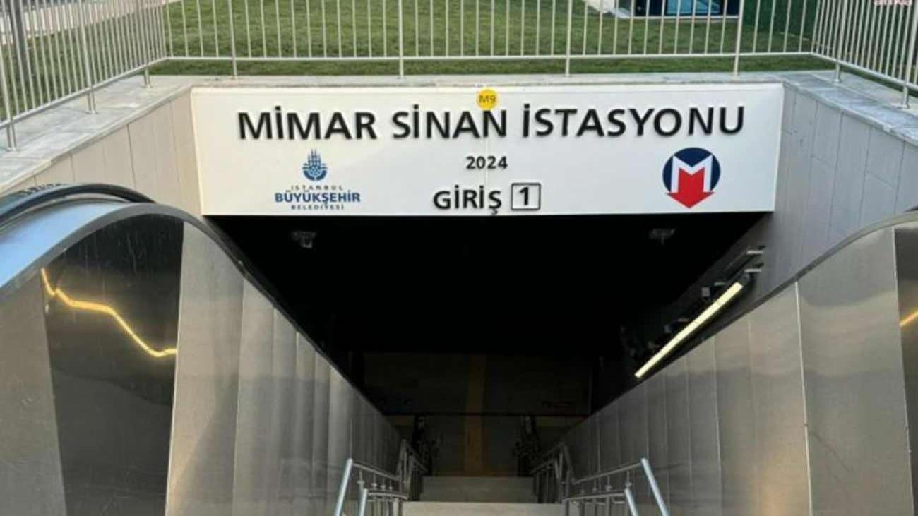 M9 Ataköy-Olimpiyat Metro Hattı’nın Mimarsinan İstasyonu hizmete açıldı ...