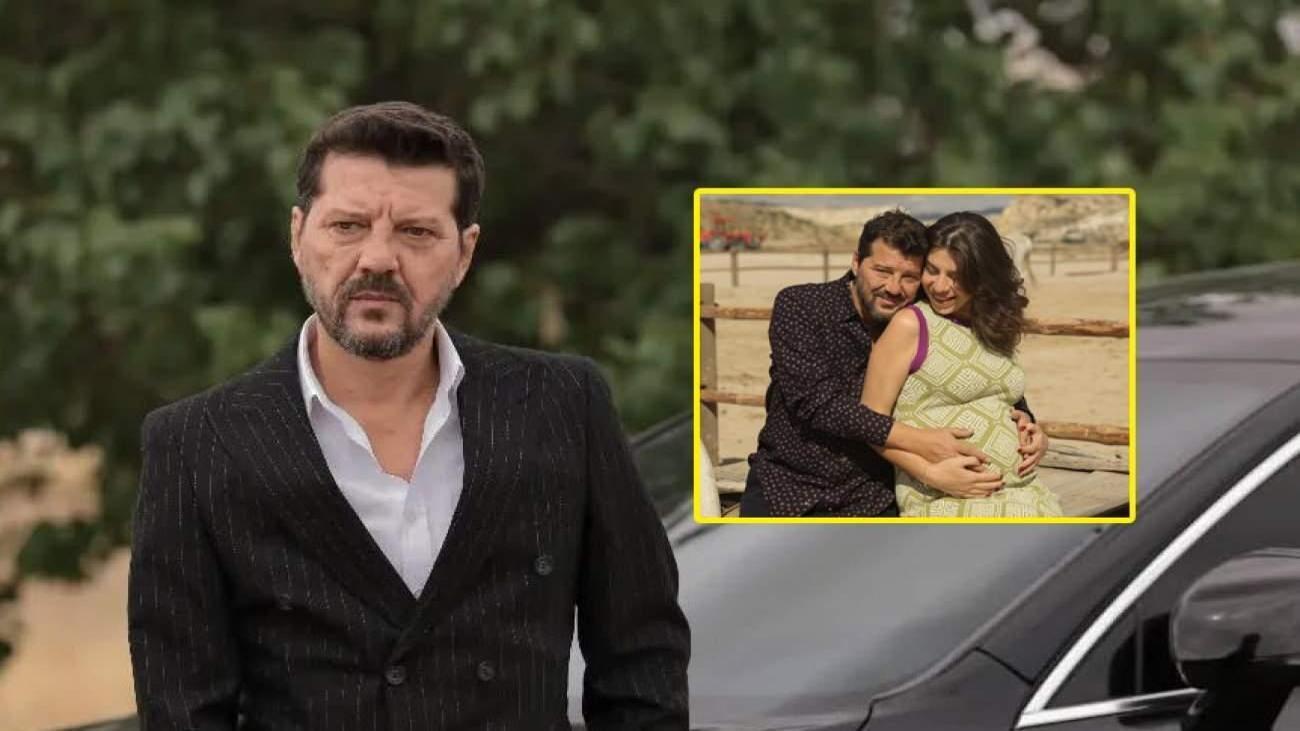 Ünlü oyuncu İlker Aksum'dan aile pozu: Ben, eşim ve hayatımızın rengi ...