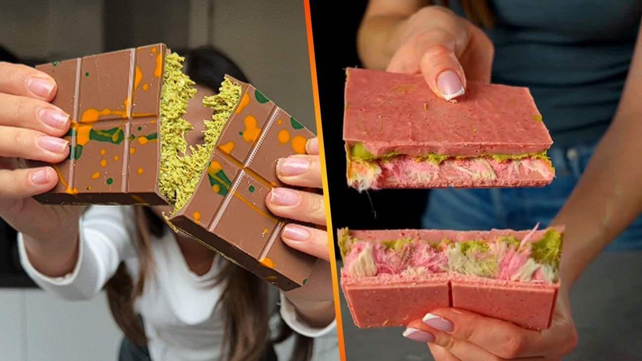 Yeni Tiktok trendi Melek saçlı çikolata nedir? Melek saçlı çikolata ...