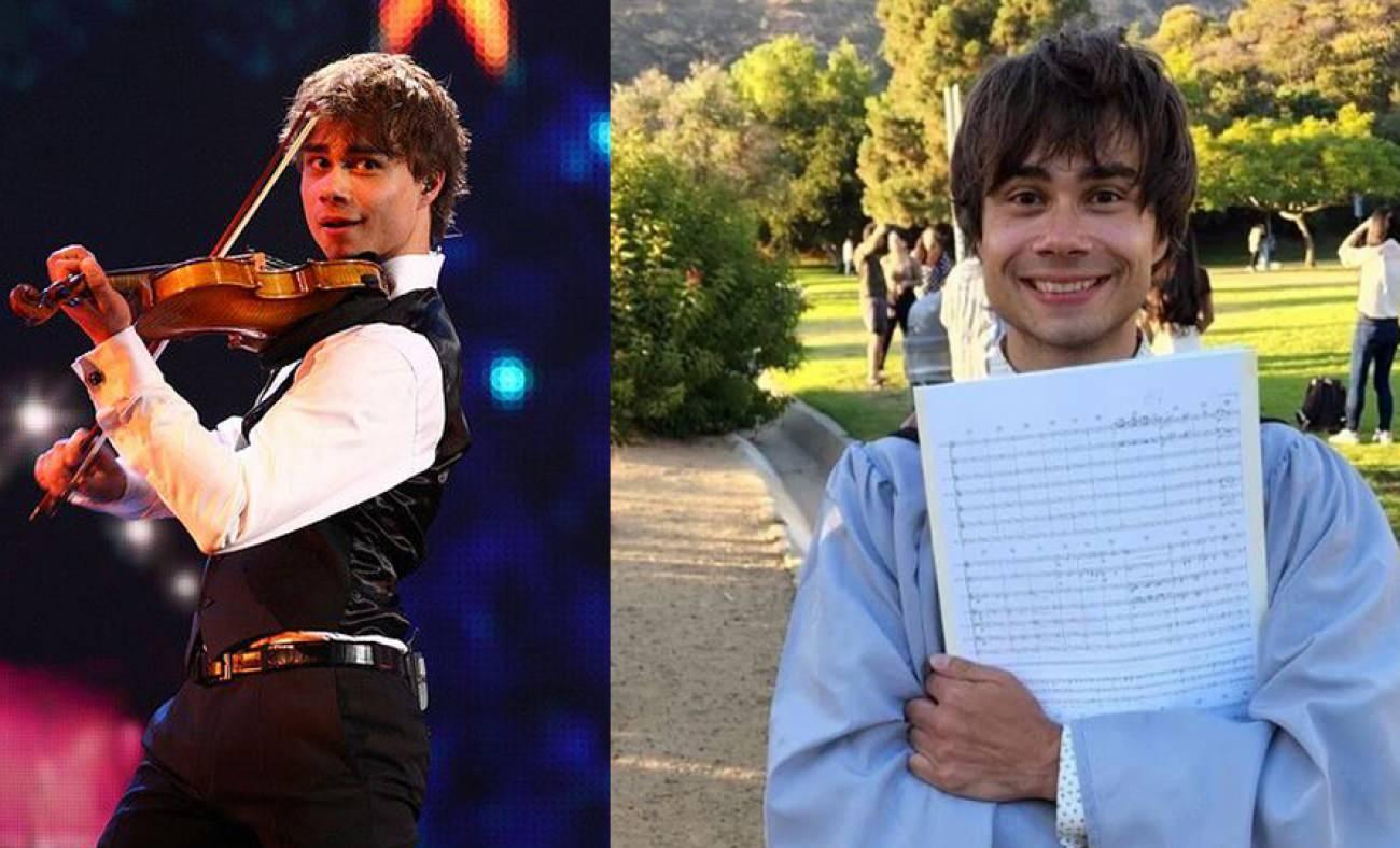 Alexander Rybak'in mezuniyet sevinci! Eurovision'da rekor puanla ...