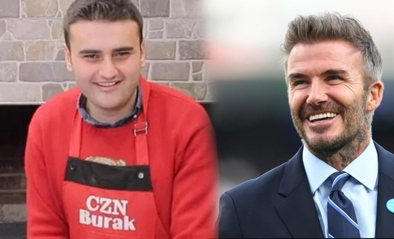 CZN Burak David Beckham ile yan yana! Dünya kupası ziyareti ...