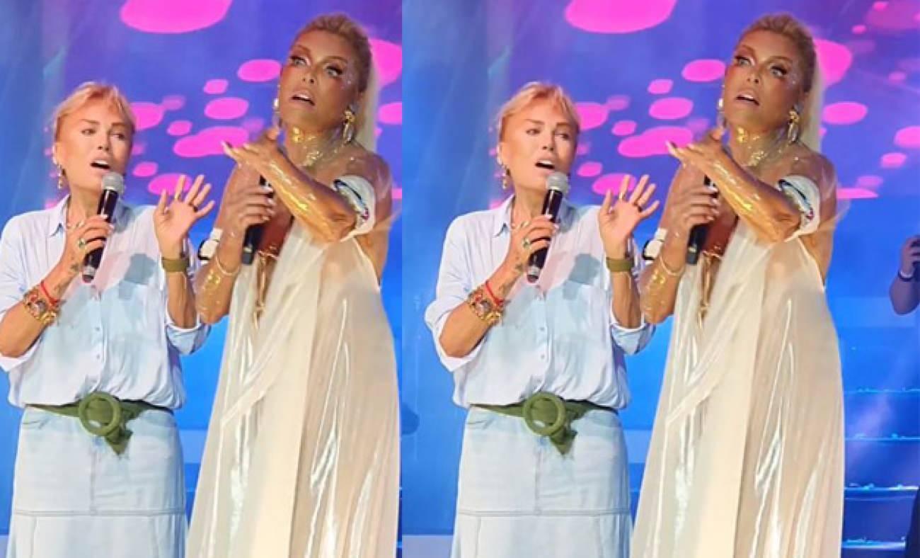 Ajda Pekkan ve Semiramis Pekkan sahnede bir araya geldi! İkilinin ...