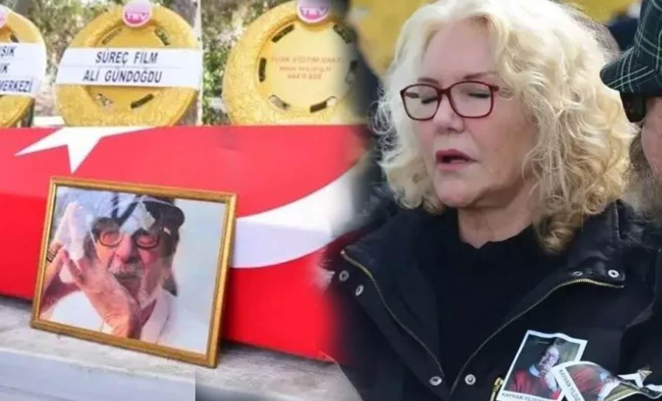 Suna Yıldızoğlu eski eşi Kayhan Yıldızoğlu'na gözyaşları içinde veda ...