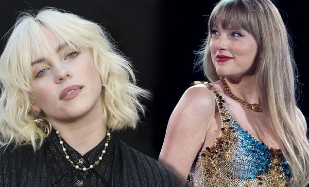 Amerikalı şarkıcı Billie Eilish Taylor Swift hayranlarını kızdırdı ...