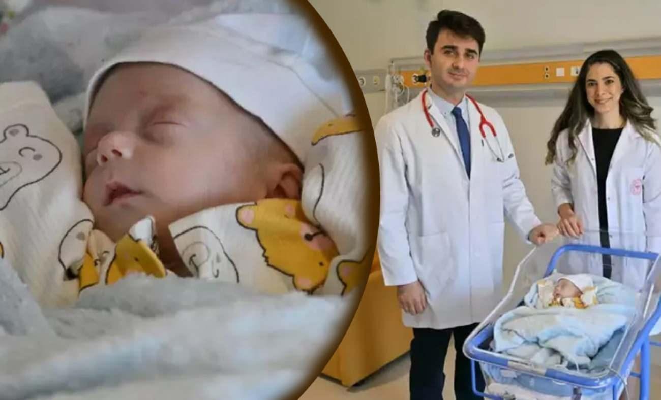 Bu bebek Türk tıp literatürüne geçti! 980 gram bebeğe anjiyo yapıldı ...