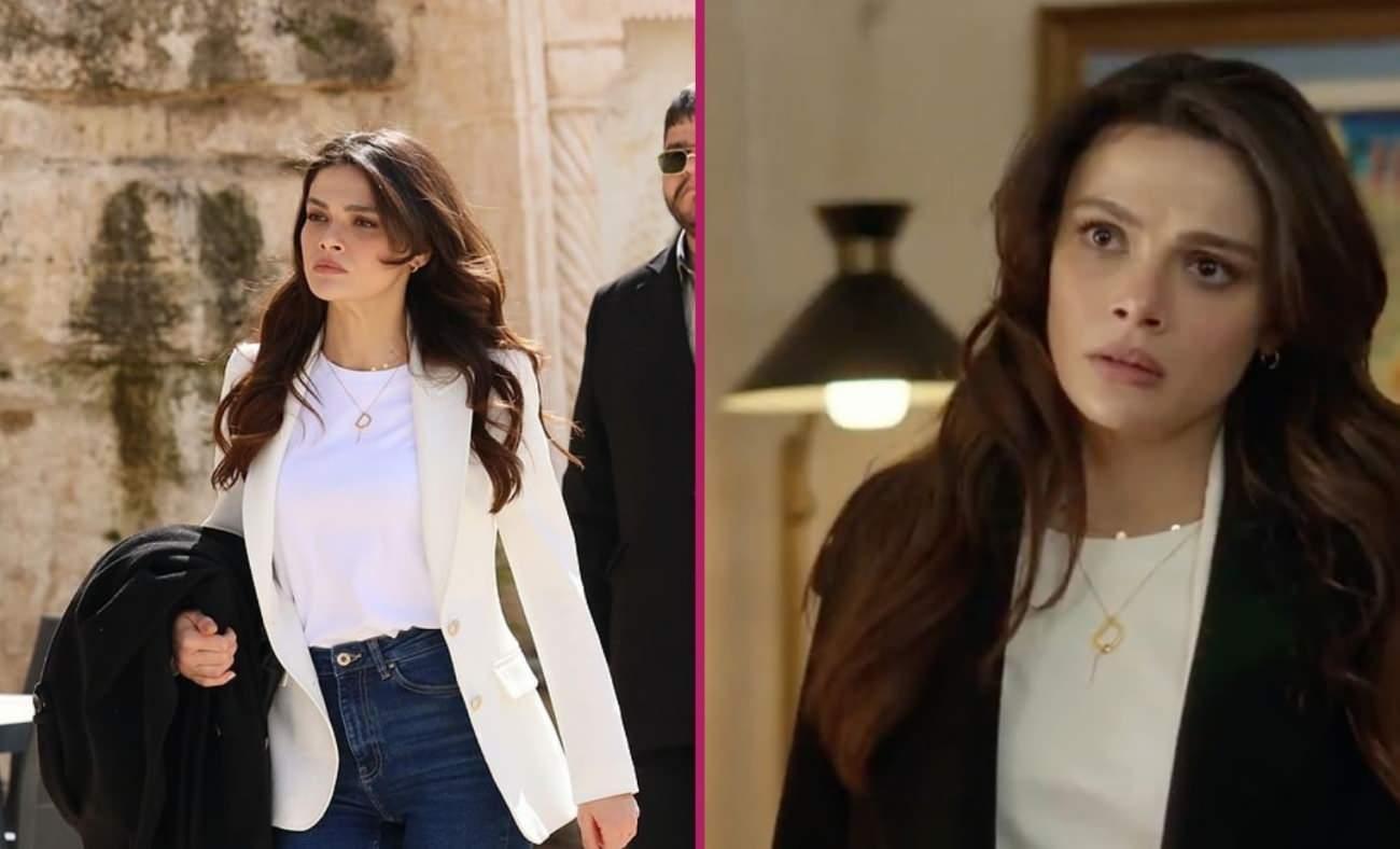 Uzak Şehir'in Alya'sının taktığı harf kolye trend oldu! Fiyatı ortaya ...