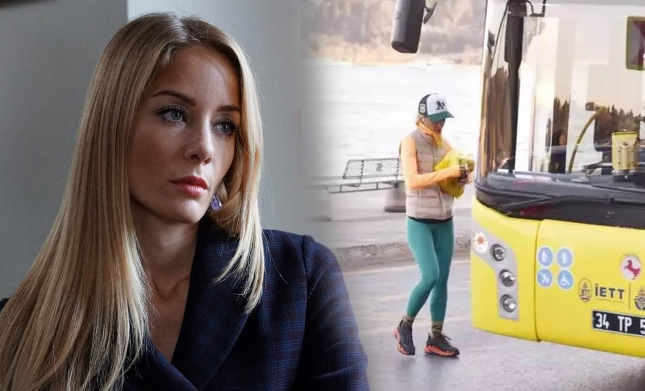 Fakire tipim müsait değil demişti! Otobüste görüntülenen Bade İşçil'den ...